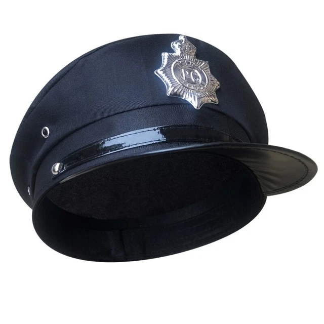 UNIFORM HAT WITH Badges Cosplay Party Performances Hat for Adult £6.22 ...