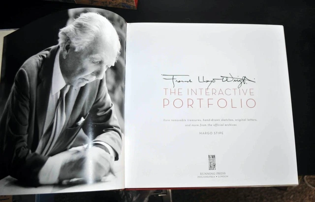 FRANK LLOYD WRIGHT: The Interactive Portfolio. Margo Stipe. HC w ...