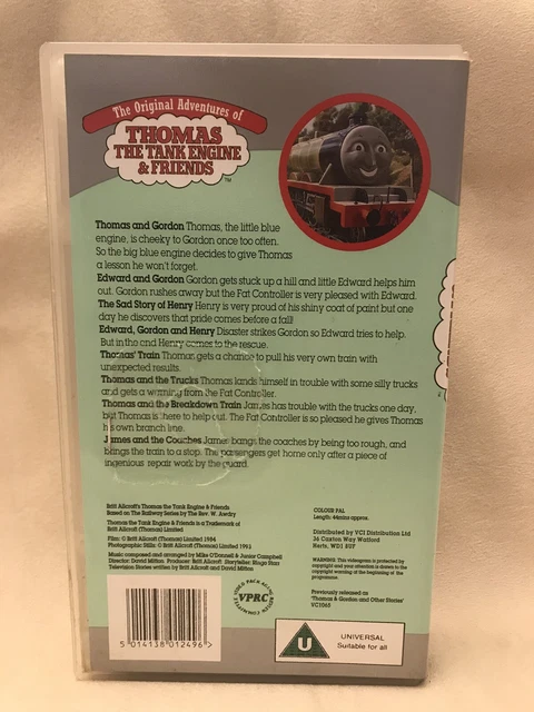 THOMAS THE TANK Engine And Friends VHS Thomas & The Trucks Ringo Starr ...