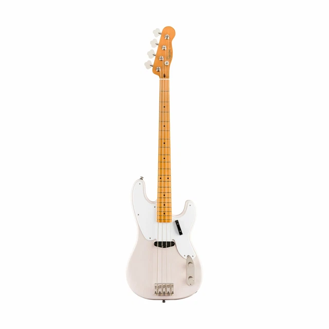 SQUIER CLASSIC VIBE 50s Precision Bass Guitar, Maple FB, White Blonde ...