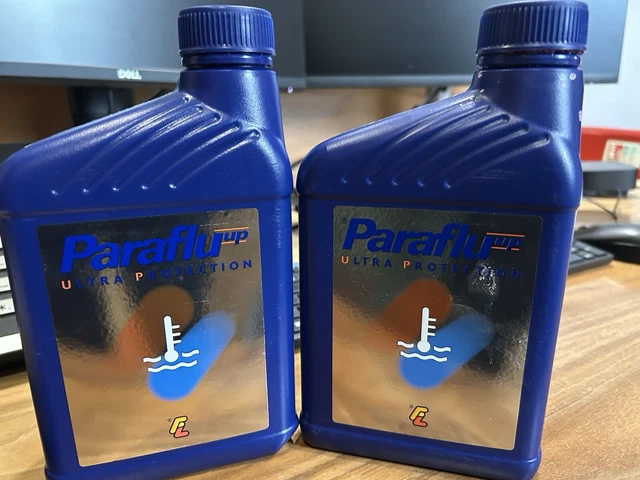 PETRONAS PARAFLU UP Red Car Engine Antifreeze Coolant 1 Litre Fiat Alfa ...