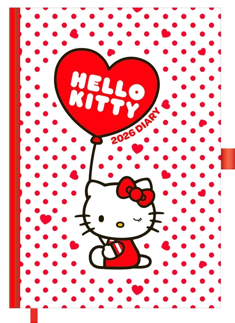 PYRAMID SANRIO: HELLO Kitty 2026 A5 Dtp Diary (Sr2402888) NEW $29.17 ...