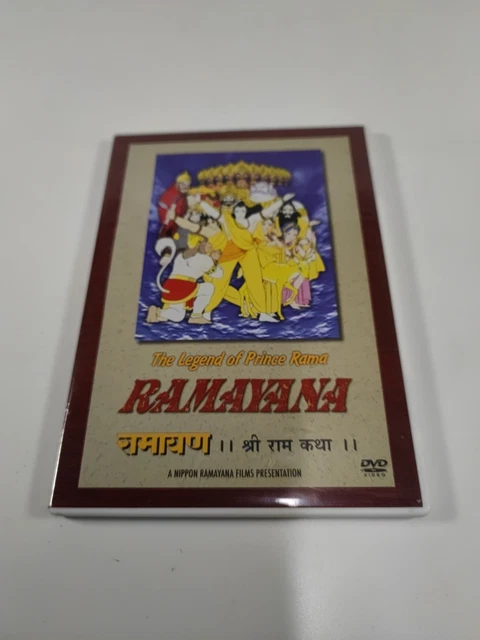 RAMAYANA THE LEGEND of Prince Rama DVD Region Free English Hindi Audio ...