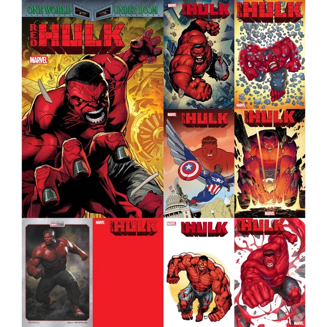 RED HULK (2025) #1 Marvel Comics One World Under Doom COVER SELECT £27. ...