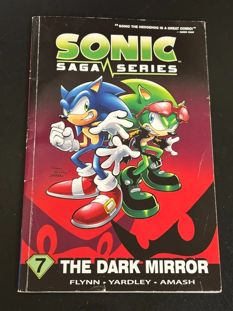 SONIC SAGA SERIES 7: The Dark Mirror archie sonic the hedgehog comic ...