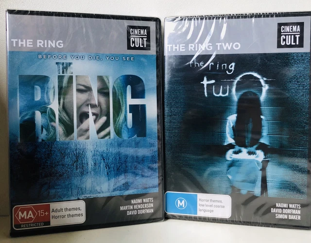THE RING + The Ring 2 - BRAND NEW DVD, Region 4, Horror Two Film Set ...