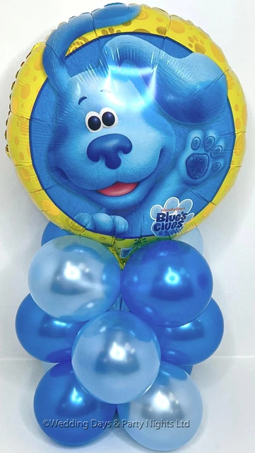 BLUES CLUES FOIL Balloon Display Kit Birthday Party Table Decor No ...