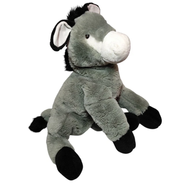 LEOSCO COLLECTION LAYING Down Donkey Mule Plush Stuffed Animal Toy 48cm ...
