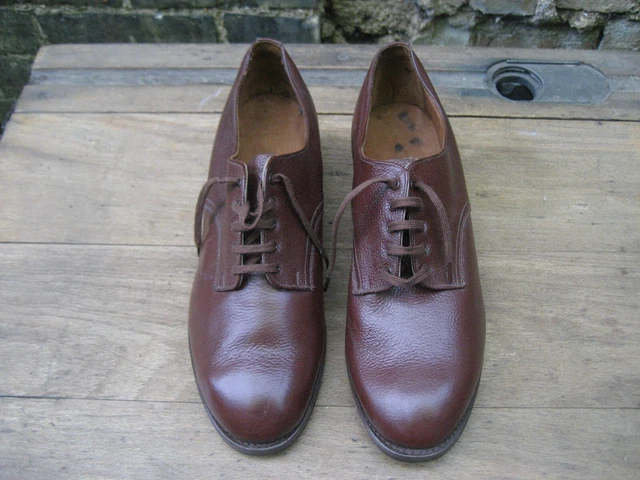 UNISSUED WW2 ATS women's services, WD issue shoes, British Army $43.64 ...