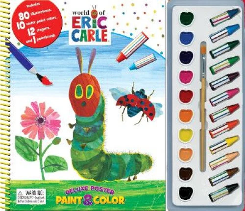 ERIC CARLE (DELUXE Poster Paint & Color) by Phidal Publishing $30.67 ...