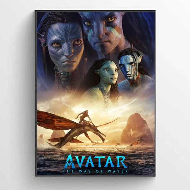 AVATAR THE WAY Of Water 2022 Movie Poster Wall Art A5 A4 A3 A2 £3.99 ...