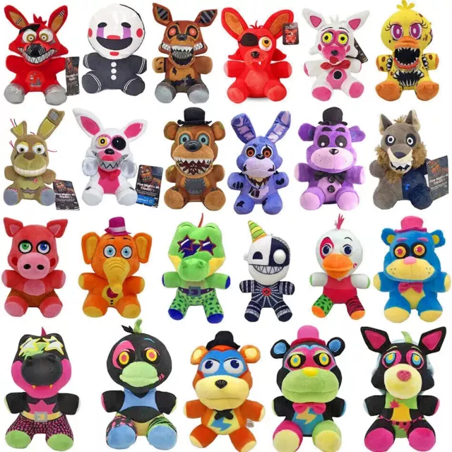 FIVE NIGHTS AT Freddy's FNAF Horror Game Kids Plushie Soft Toy Plush ...