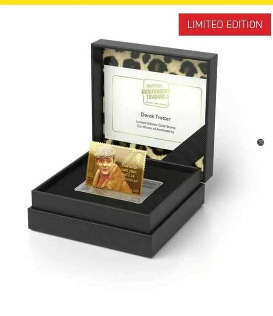 ONLY FOOLS AND Horses Del Boy 24K Gold Stamp Limited Edition ...
