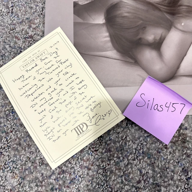 TAYLOR SWIFT THE Tortured Poets Department The Bolter Variant TTPD RSD ...