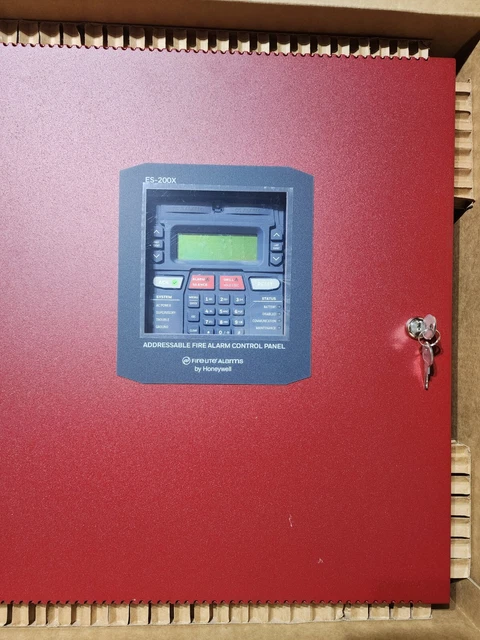 FIRE-LITE ES-200X FIRE Alarm Addressable Control Panel. Working Used ...