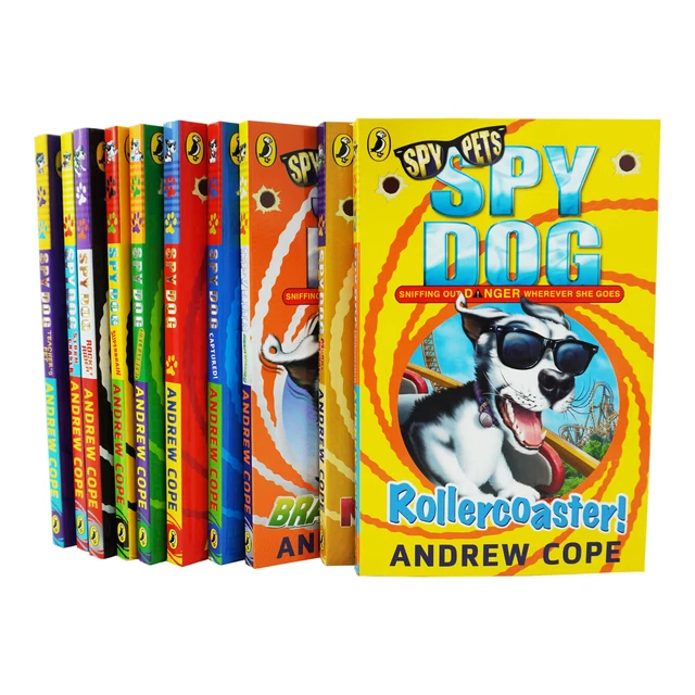 SPY DOG SERIES 10 Books Collection Set By Andrew Cope - Ages 7-12 ...