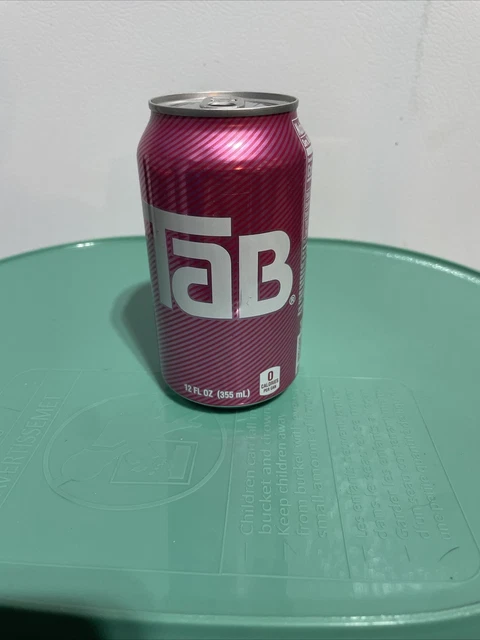 TAB SODA BY Coca Cola One Can of 12 fl oz Unopened TAB Collectible Can ...