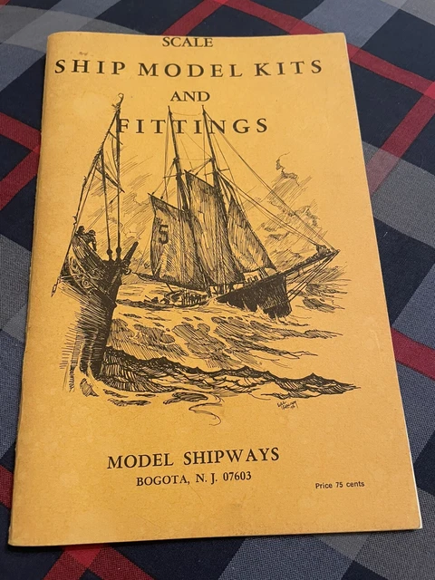 1976 BOOK MODEL Shipways Scale Ship Model Kits And Fittings No.29 £51. ...