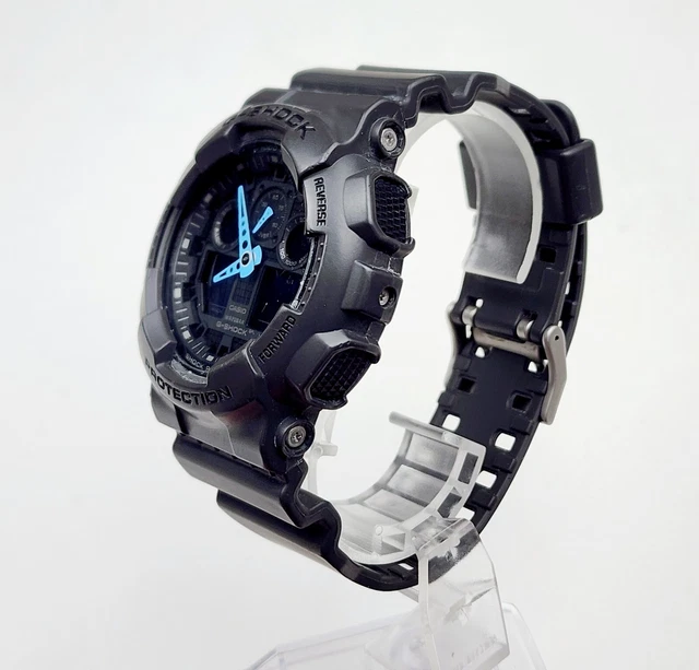MONTRE HOMME ANALOG-NUMÉRIQUE CASIO « G-Shock » (5081) GA-100C. Alarme ...