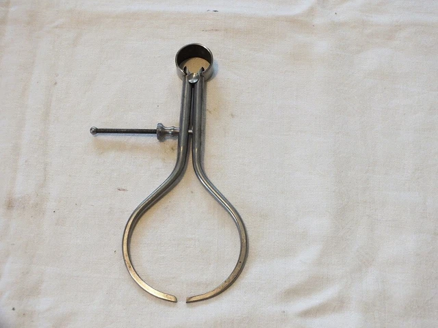 VINTAGE STARRETT USA 7 INCH EXTERNAL SPRING LOADED CALIPERS £5.99 ...