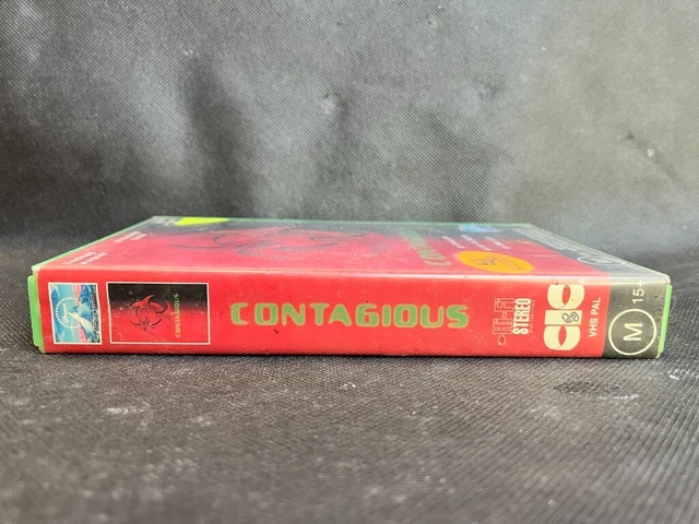 CONTAGIOUS RARE AUSTRALIAN CIC Video VHS 90s TV Movie Virus Epidemic ...