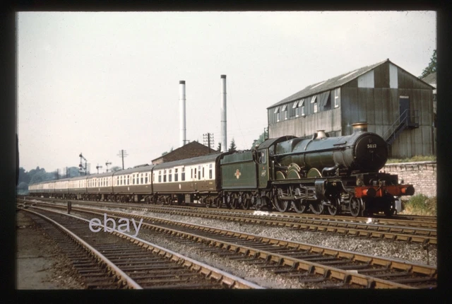 35MM SLIDE - ex GWR 'Castle' Class 5032 at Exeter - 5.61. £1.99 ...