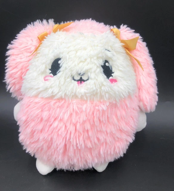 PIKMI POPS SURPRISE Poodle Dog Plush Toy 9” Truffle Pink & White Moose ...