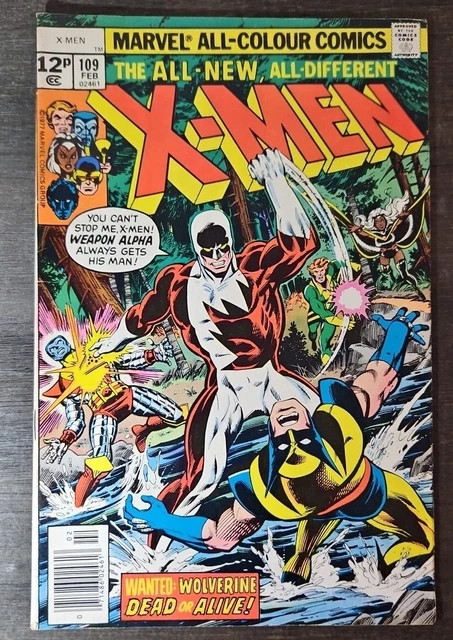UNCANNY X-MEN #109 1st Appearance Vindicator Marvel Comics EUR 57,62 ...