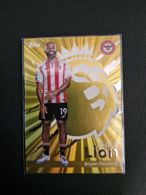 TOPPS 2026 BRYAN Mbeumo Gold Lion Card #Gl4 Premier League £5.42 ...