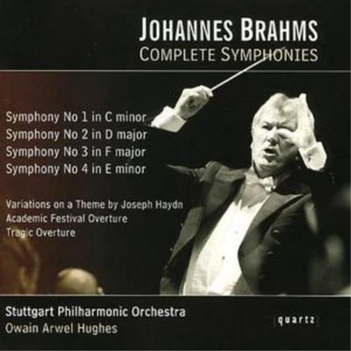 JOHANNES BRAHMS COMPLETE Symphonies (Hughes, Stuttgart Po) (CD) Album EUR 36,78 - PicClick FR