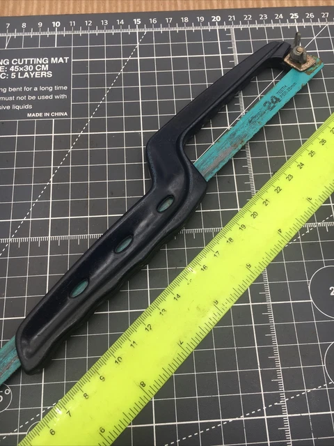 'A' VINTAGE PLASTIC Pass Through Hack Saw Pad Handle Hong Kong £2.23 ...