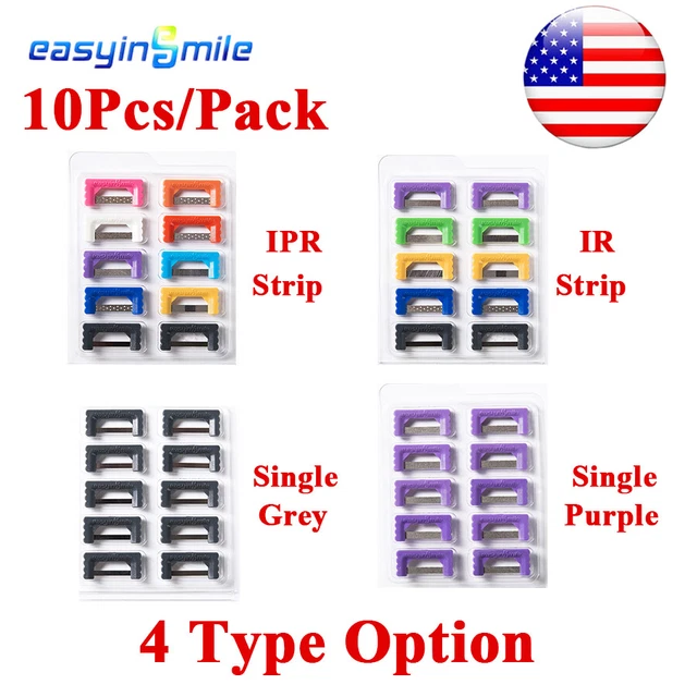 EASYINSMILE DENTAL ORTHO IPR/IR Reduction Strip Kits Interproximal ...