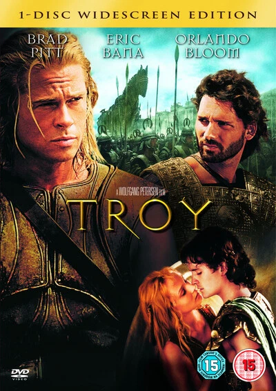 TROY (DVD) BRAD Pitt Brendan Gleeson Brian Cox Diane Kruger Eric Bana ...