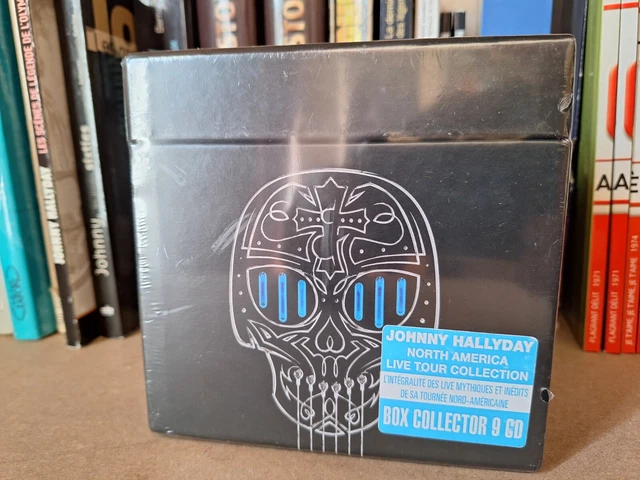 JOHNNY HALLYDAY - North America Live Tour Collection - Coffret 9 CD ...
