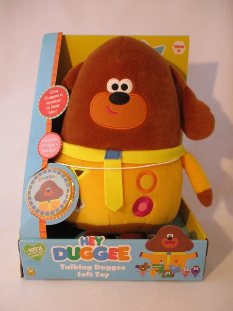 CBEEBIES HEY DUGGEE Talking Dog Toy. 29cm Tall Approx. New. 10 months+ ...