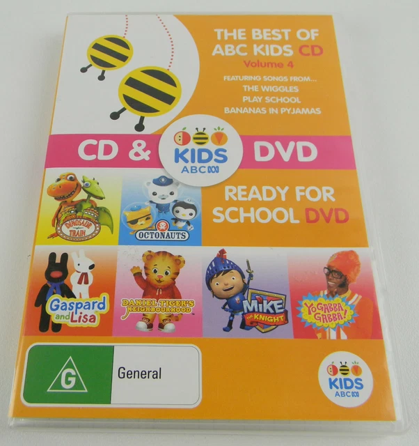 THE BEST OF ABC Kids CD + DVD Volume 4 - Wiggles Play School, Bananas ...