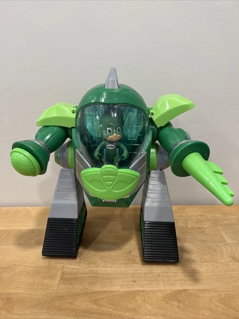 PJ MASKS DELUXE LIGHTS & SOUNDS Owlette Glider CATBOY Car GEKKO Mobile ...