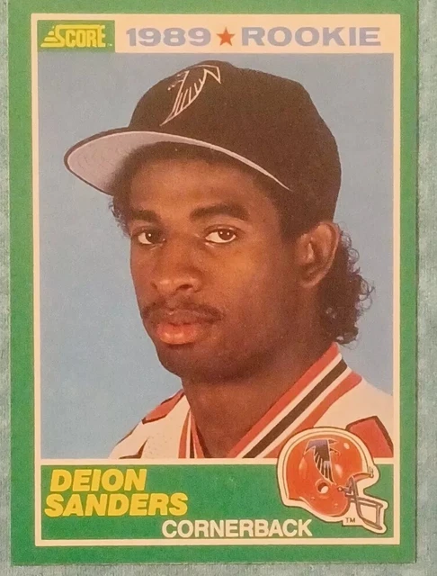 1989 SCORE DEION Sanders #246 Falcons/49ers/Cowboys HOF EUR 9,97 ...