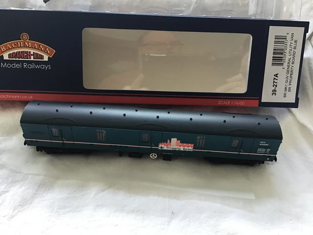 BACHMANN 39-277A BR Blue Mk1 Guv General Utility Van / Coach 'Br ...