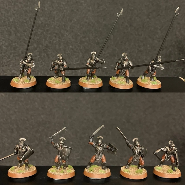 GAMES WORKSHOP LORD of the rings Uruk Hai Warriors Isengard £125.52 - PicClick UK