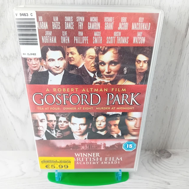 GOSFORD PARK BIG Box Vhs Tape - Rare Retro Movie Series £14.00 ...
