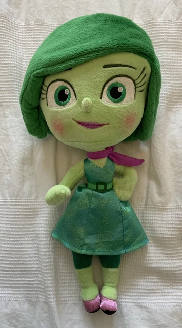 DISNEY PIXAR INSIDE Out Disgust Tomy Plush Toy With Sound Electronic £5 ...