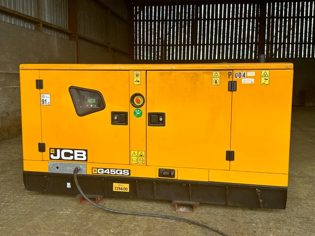 JCB G45QS 45KVA Diesel Generator £4,200.00 - PicClick UK