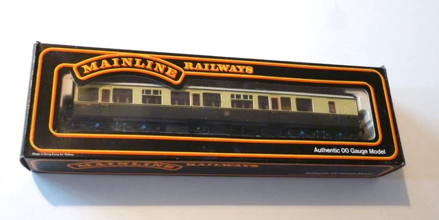 MAINLINE RAILWAYS COLLETT 60’ 1st/3rd Brake Coach G.W.R. Livery 937123 ...