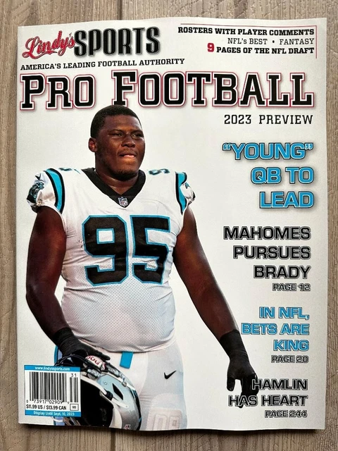 2023 LINDY'S SPORTS Magazine PRO FOOTBALL PREVIEW Roster GRADY JARRETT ...