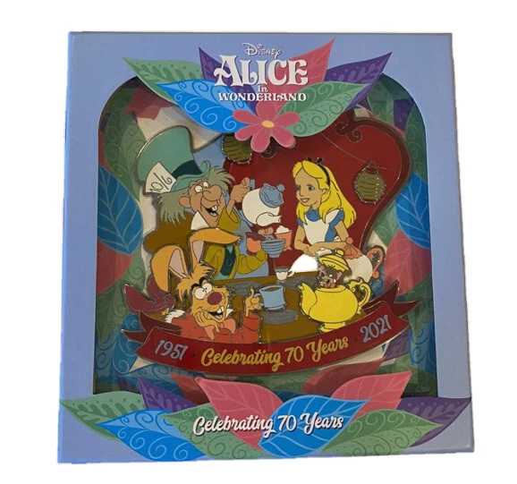 DISNEY ALICE IN Wonderland Celebrating 70 Years Jumbo Pin Limited ...