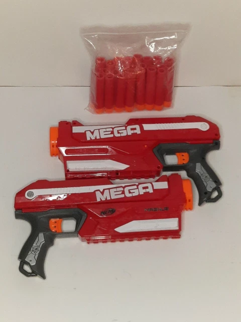 NERF N-STRIKE ELITE Mega MAGNUS Dart Gun Blasters set di 2 W/24 freccette EUR 33,95 - PicClick IT