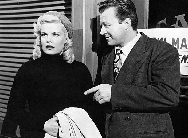 AMERICAN ACTOR GLENN Langan American actress Cleo Moore film One G- Old ...