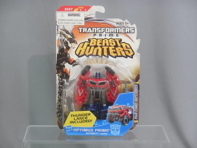 HASBRO TRANSFORMERS PRIME Beast Hunters Cyberverse Commander Optimus ...