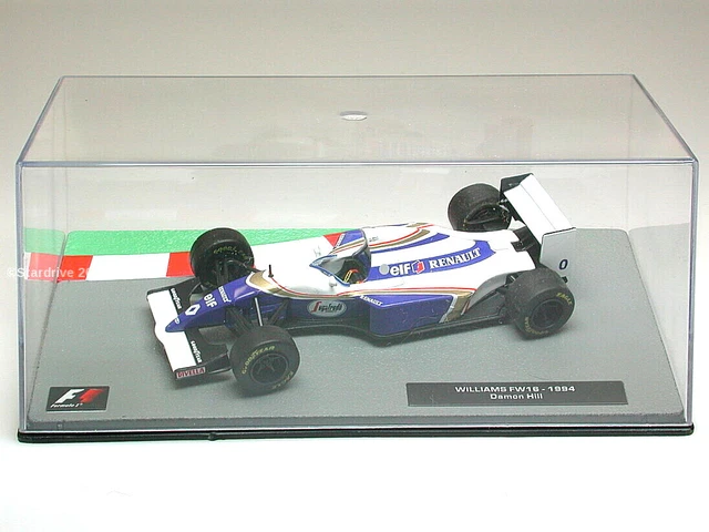 DAMON HILL WILLIAMS FW16 - F1 Racing Car 1994 - Collectable Model - 1: ...